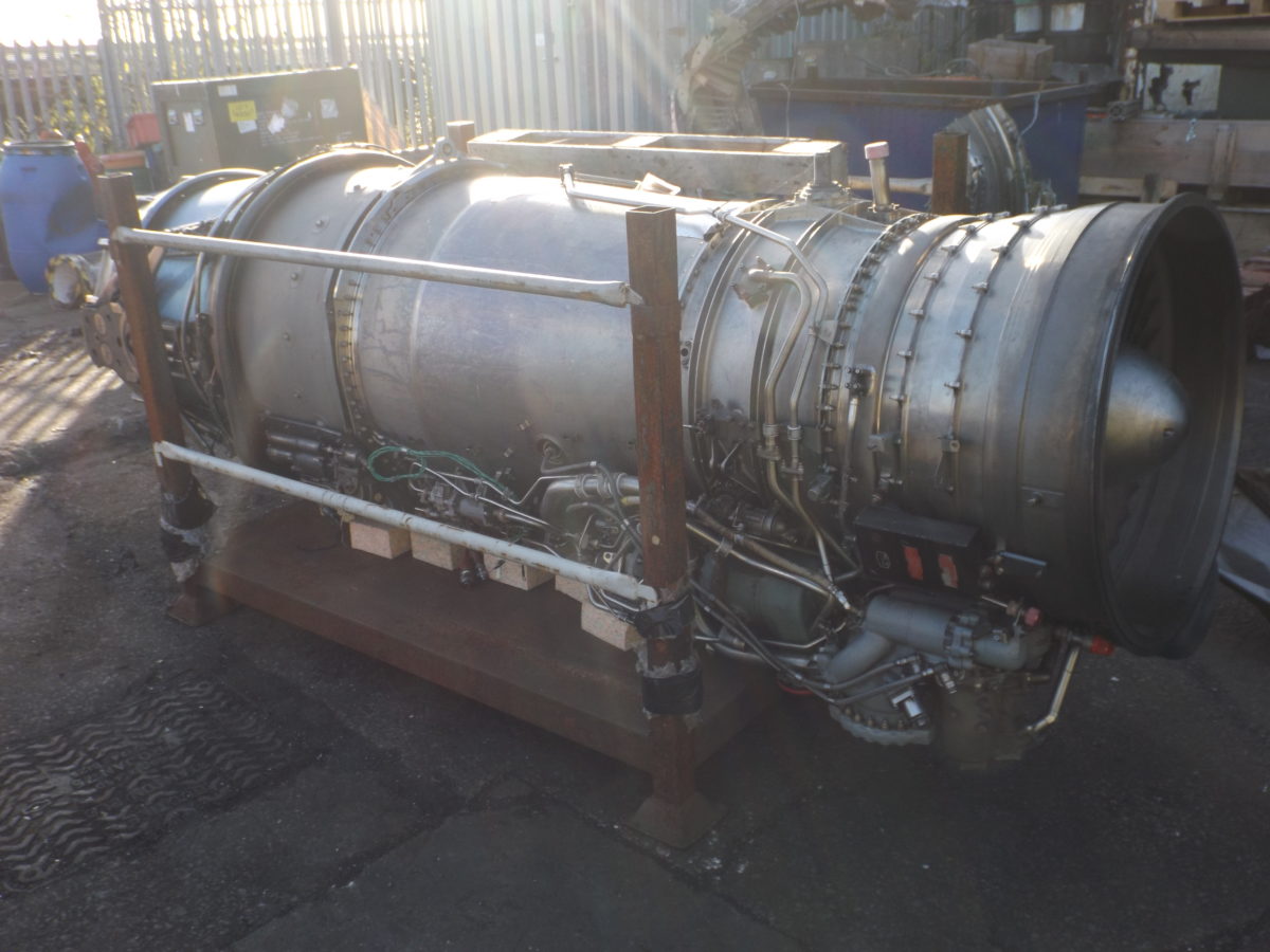 Rolls Royce RB199 Engine From Ex RAF Panavia Tornado • SWB Steels